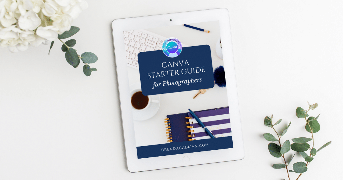 Free Canva Starter Guide: Photographers - Brenda Cadman